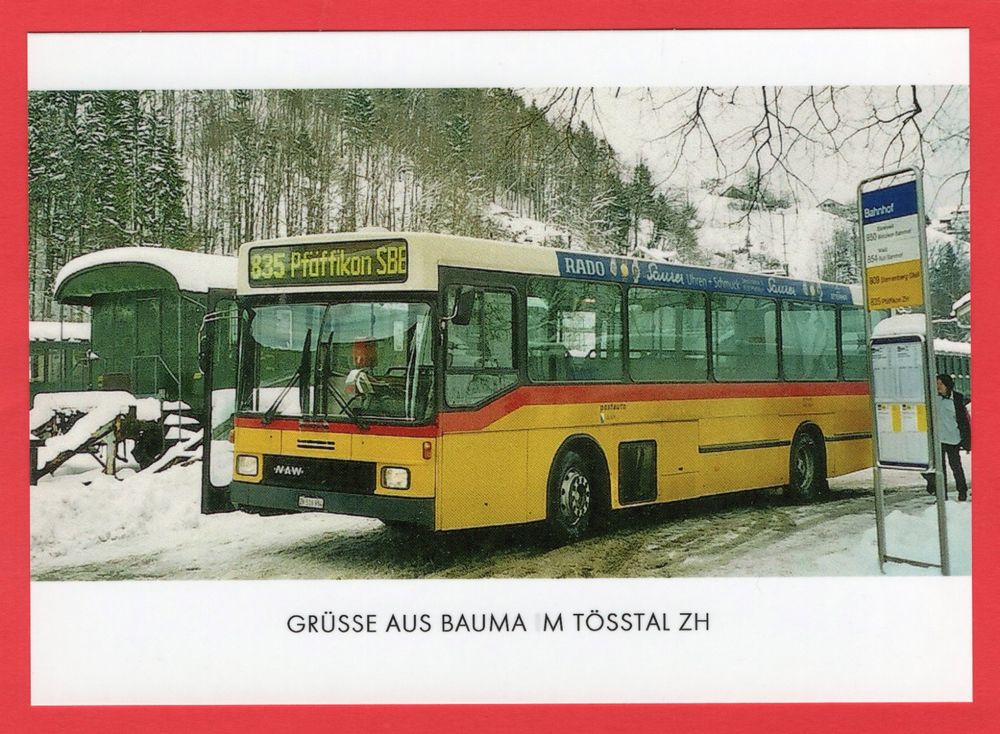 Bauma Bahnhof (ZH) Postauto N.A.W. (Linie 835) (Gebraucht) in Zürich ...