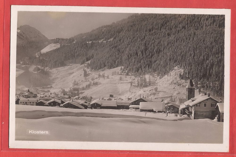 Klosters im Winter - ca. 1930 (Gebraucht) in Fislisbach für CHF 5 – mit ...