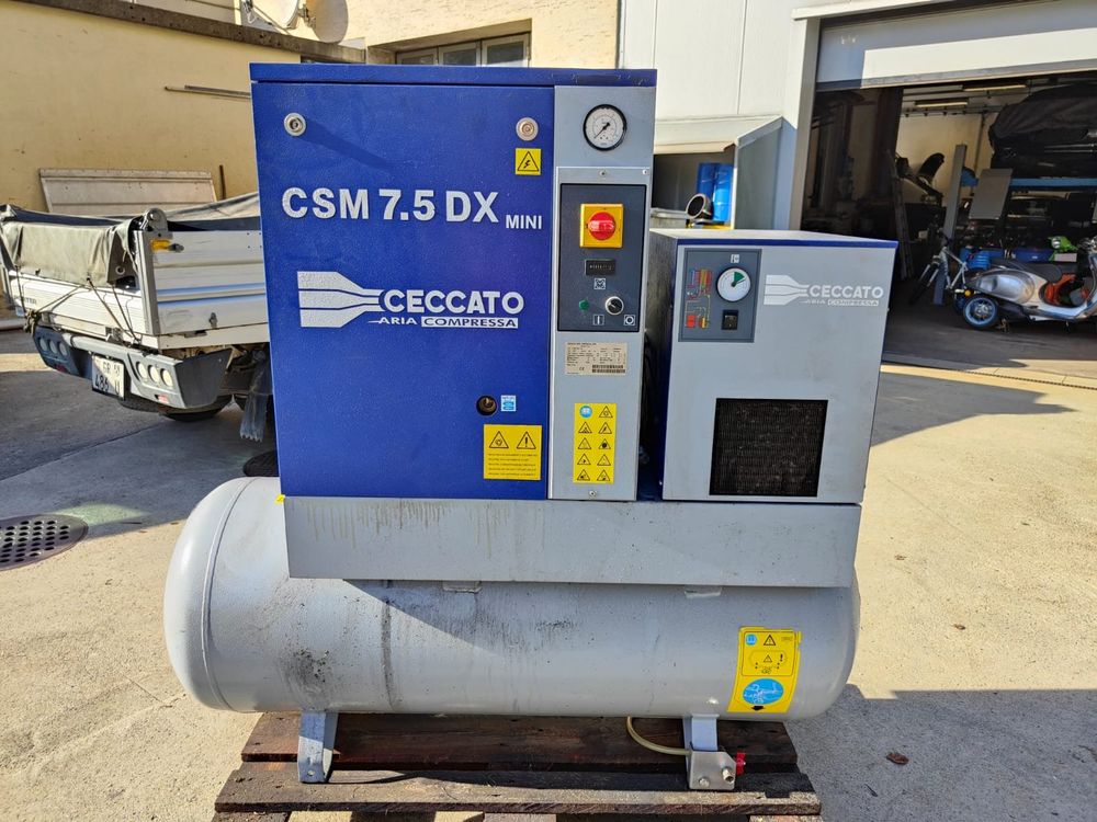COMPRESSORE + ESSICATORE CECCATO CSM 7.5 DX MINI DIFETTOSO (Difettoso ...
