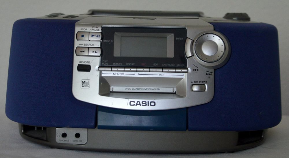 Boombox Casio ZD-1 MiniDisc Radio (Gebraucht) in Collonges für CHF 70 ...