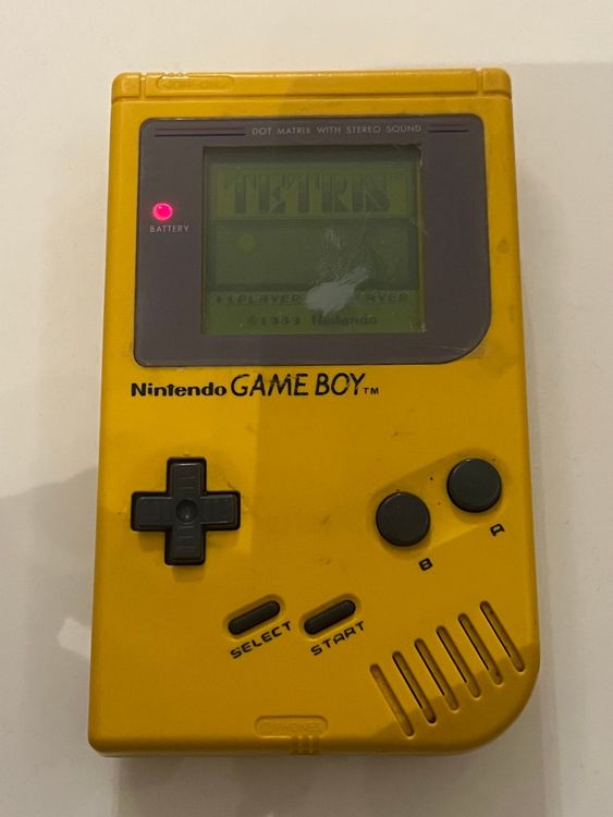 Nintendo Game Boy Classic Konsole (gelb) [TEIL-DEFEKT] (Defekt) in ...