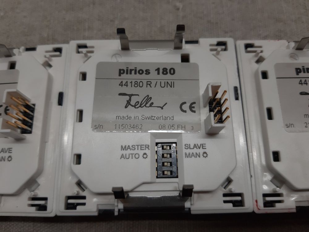 3x Bewegungsmelder Feller Edizio pirios 180 Präsenzmelder | Kaufen auf ...