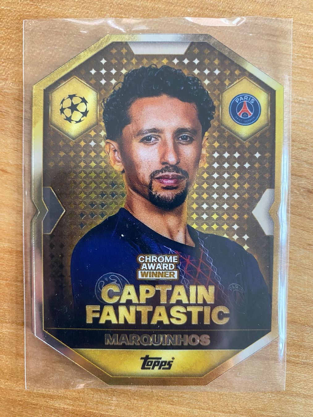Topps Match Attax 25/26 Chrome Award Marquinhos CA18 (Neu (gemäss ...