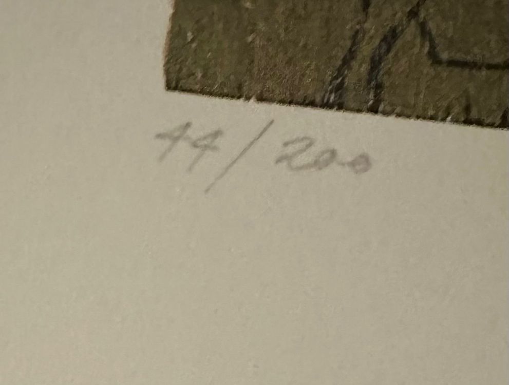 EUGEN DEL NEGRO HOLZSCHNITT SIGNIERT NUMMERIERT (Gebraucht) in Gersau für CHF 45 – mit Lieferung ...