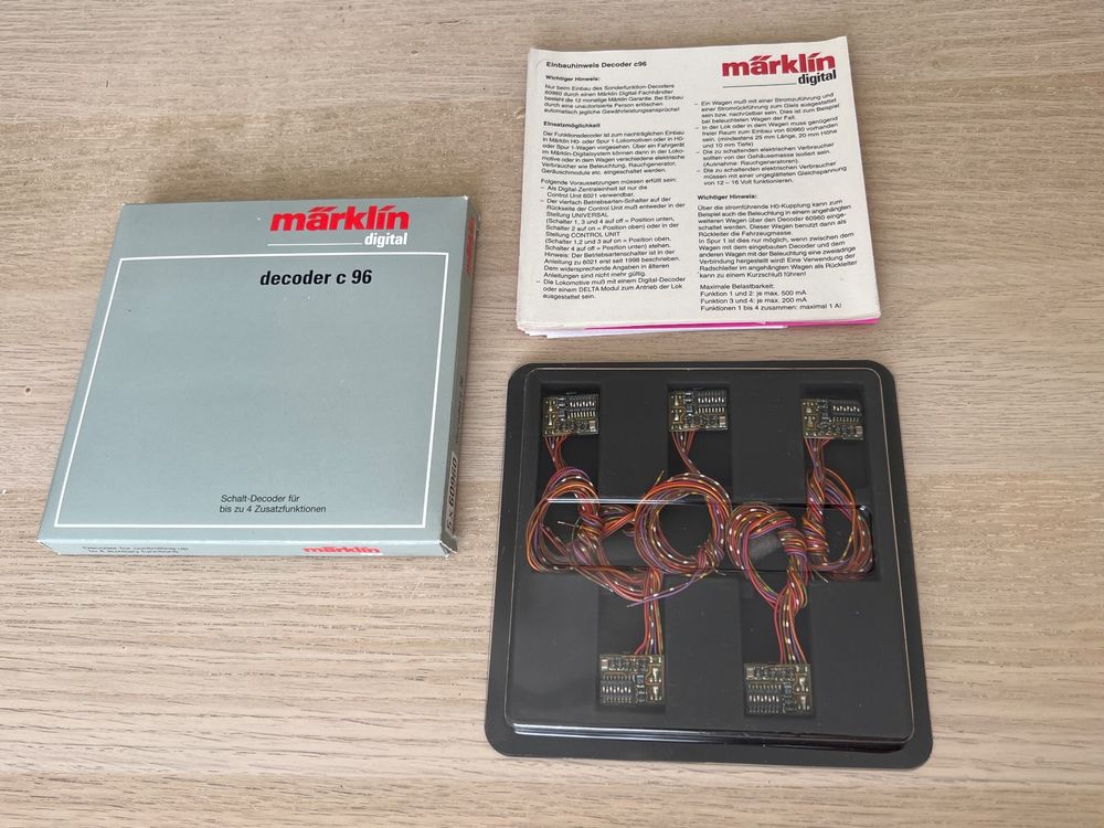Märklin 5x 60960 decoder c96 H0 OVP NEU | Kaufen auf Ricardo