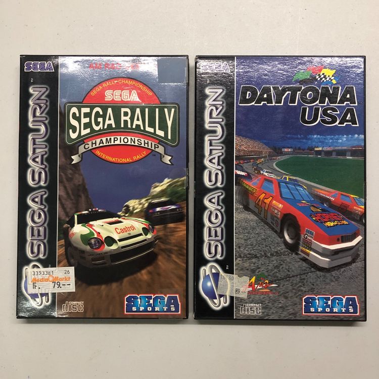 SEGA Rally + Daytona USA - SEGA Saturn (PAL) | Kaufen auf Ricardo