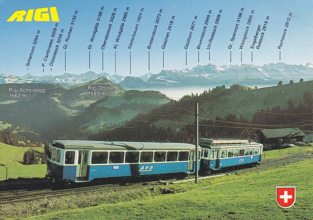 ARB Arth Rigi Bahn Staffel Rigibahn Zahnradbahn (Gebraucht) in Luzern für CHF 1.5 – mit ...