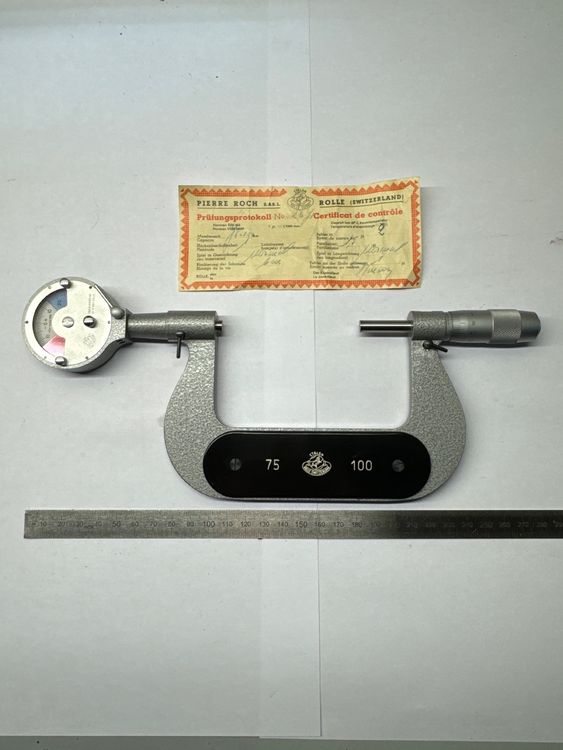 Mikrometer mit Messuhr Etalon 75-100mm (Neu (gemäss Beschreibung)) in ...