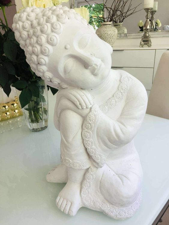 Deko-Figur Buddha Feng Shui Indoor Outdoor Balkon Deko (Neu (gemäss ...
