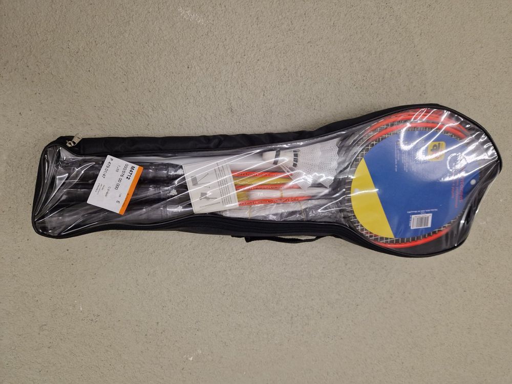 Badminton Set mit Netz 4 Schläger neu | Kaufen auf Ricardo