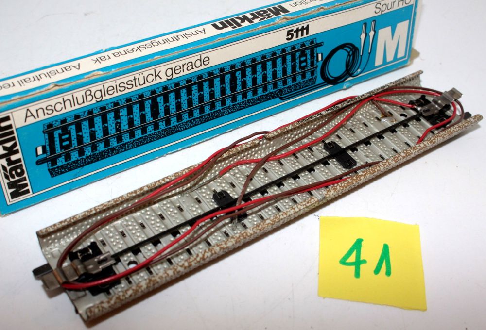 (41) H0 MÄRKLIN Anschlussgleisstück 5111 + OVP (Gebraucht) in Allschwil ...