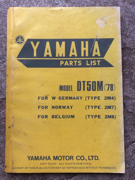 Yamaha DT50 M (Gebraucht) in Morrens VD für CHF 39 – mit Lieferung auf ...