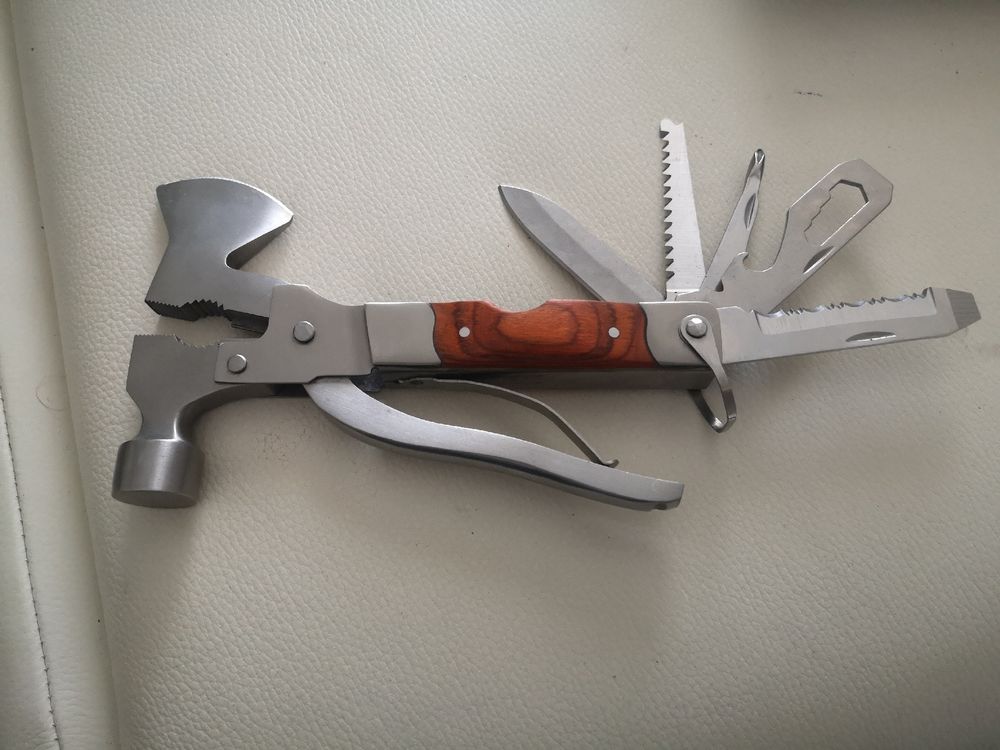 Rocktrail Hammer, Axt, Messer, Säge, mit Gürtelhalfter Neuew (Gebraucht ...
