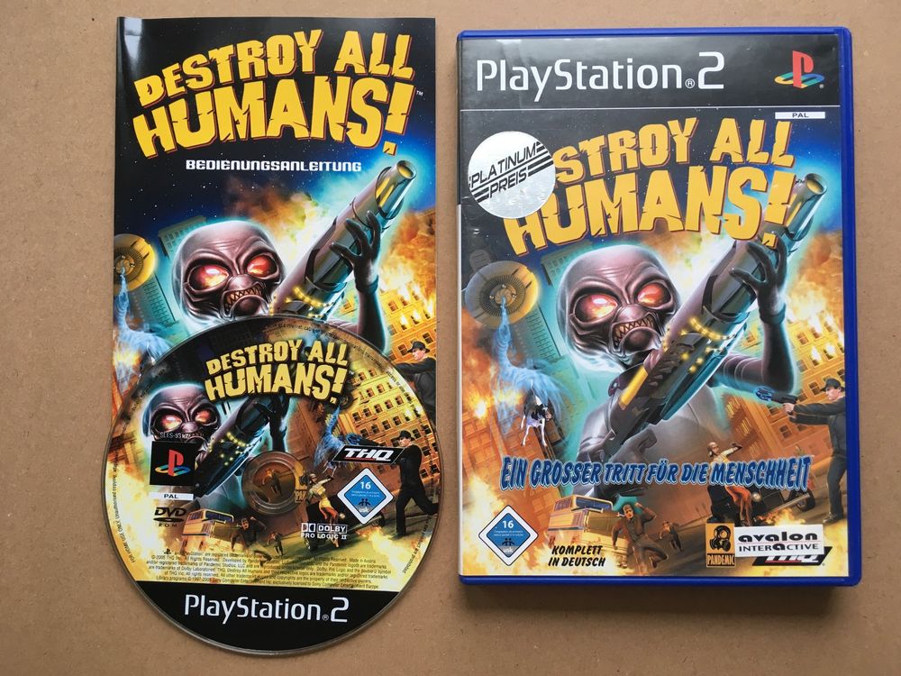 Destroy All Humans für Playstation 2 | Kaufen auf Ricardo