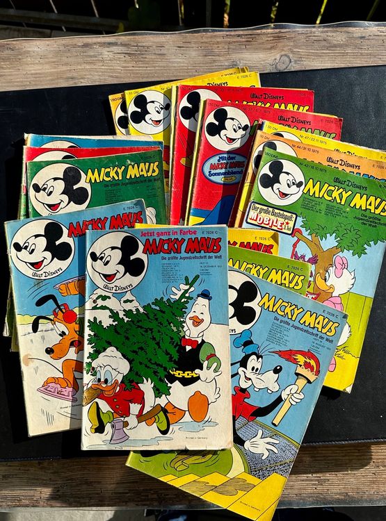 21 Micky Maus 1972 - 1975 Walt Disney 52 Jahre alt (Gebraucht) in für ...