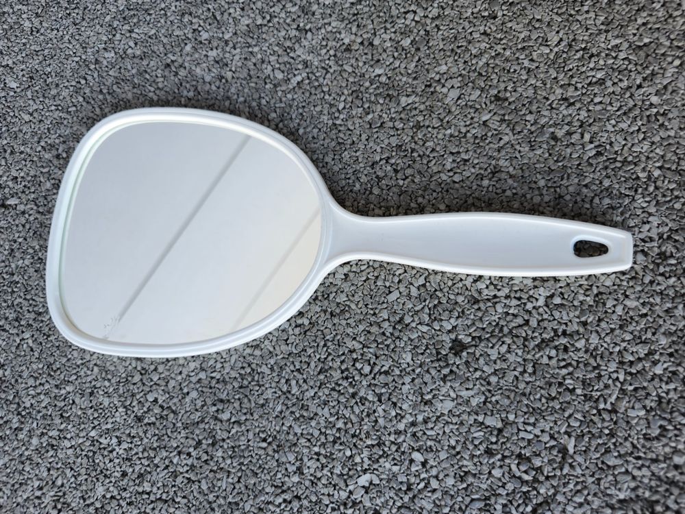 Vintage weiss Kosmetikspiegel 60er Jahre Made West Germany (Gebraucht ...