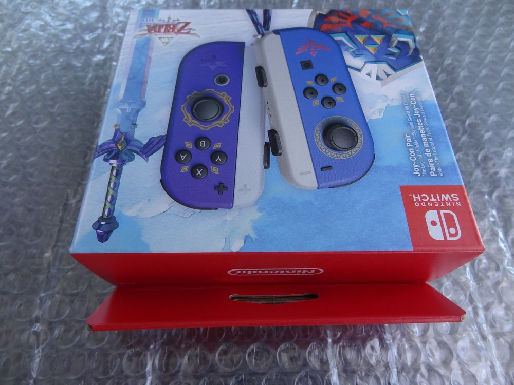 Nintendo Switch Joy-Con ZELDA Skyward Sword Edition NEU ! | Kaufen auf ...