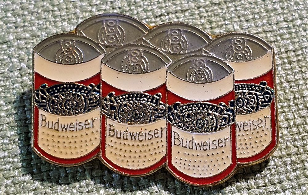 N278 - Pin Budweiser Beer Bier 6er Pack Bier Dosen | Kaufen auf Ricardo