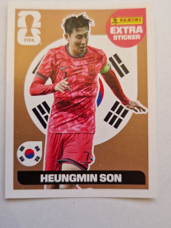 Panini WM 2026 – Extra Sticker – Heungmin Son – BRONZE (Neu (gemäss ...