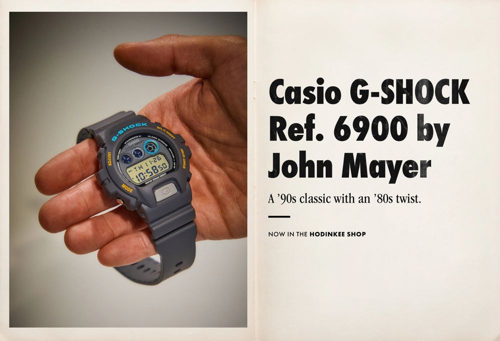 Casio G-Shock John Mayer x Hodinkee 1st Edition | Kaufen auf Ricardo