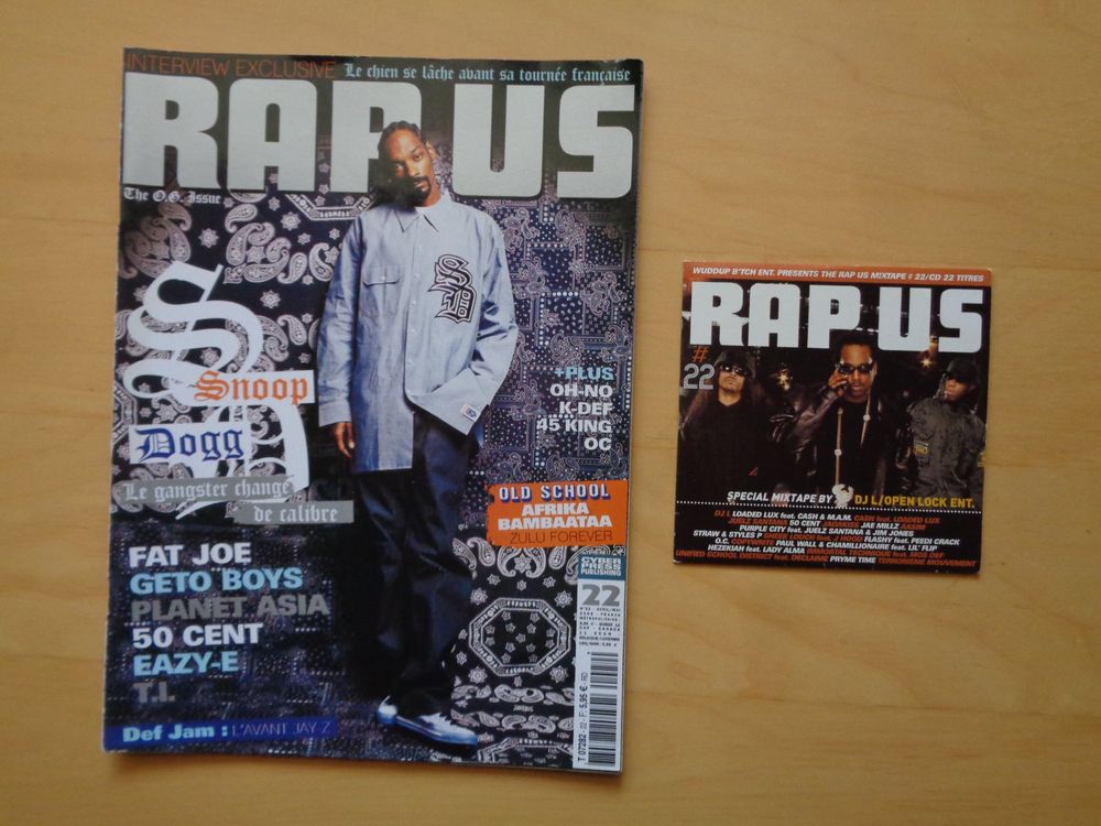 Rap US Magazine avril 2005 Snoop Dogg OC Geto Boys + CD (Gebraucht) in ...