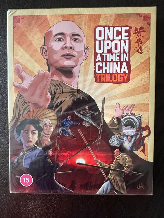 Once Upon A Time in China Trilogy Eureka Classics 3 BR (Neuf avec ...