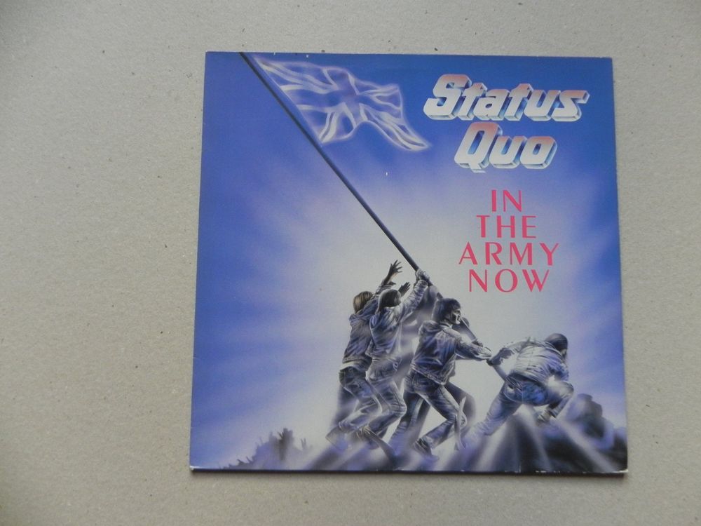 LP Engl. Rock Hardrock Band Status Quo 1986 In the Army now (Gebraucht) in Siebnen für CHF 11 ...