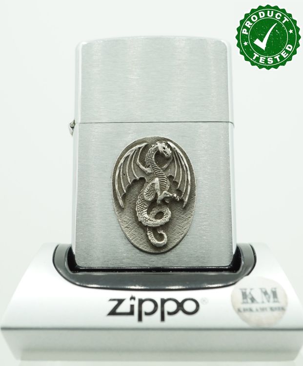 ZIPPO® DRAGON - EMBLEM - 2002 - GEZÜNDET (Gebraucht) in Mels für CHF 29 – mit Lieferung auf ...