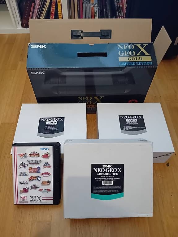 Neo geo gold x + sticks + méga pack (D'occasion) à Palézieux-Village ...