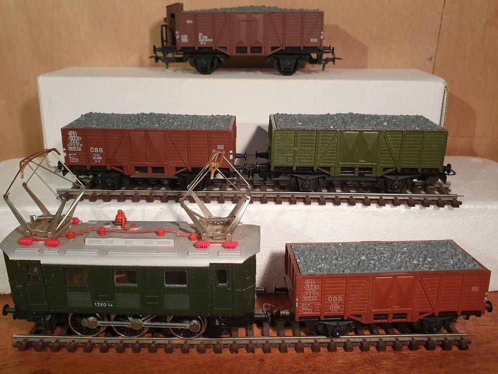 Kleinbahn ÖBB 1280 + Schotterzug (Gebraucht) in für CHF 50 – mit ...