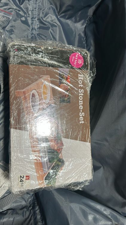 Neuwertiges Hot Stone-Set (3 Stück) (Neu und originalverpackt) in Locarno für CHF 25 – mit ...