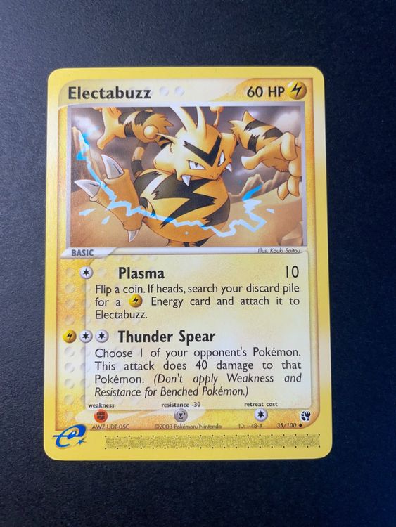 Electabuzz 35/100 EX Sandstorm | Kaufen auf Ricardo