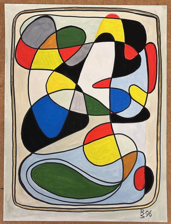 Gemälde, interessantes Werk 3 von Rudolf Surer (ID b3473) (Gebraucht ...