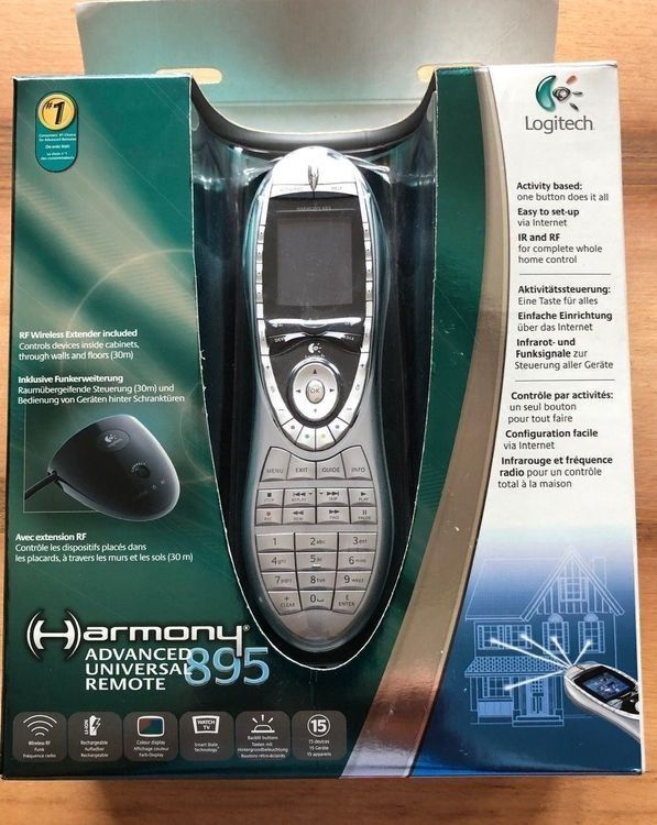Logitech Harmony Advanced Universal Remote 895 | Kaufen auf Ricardo