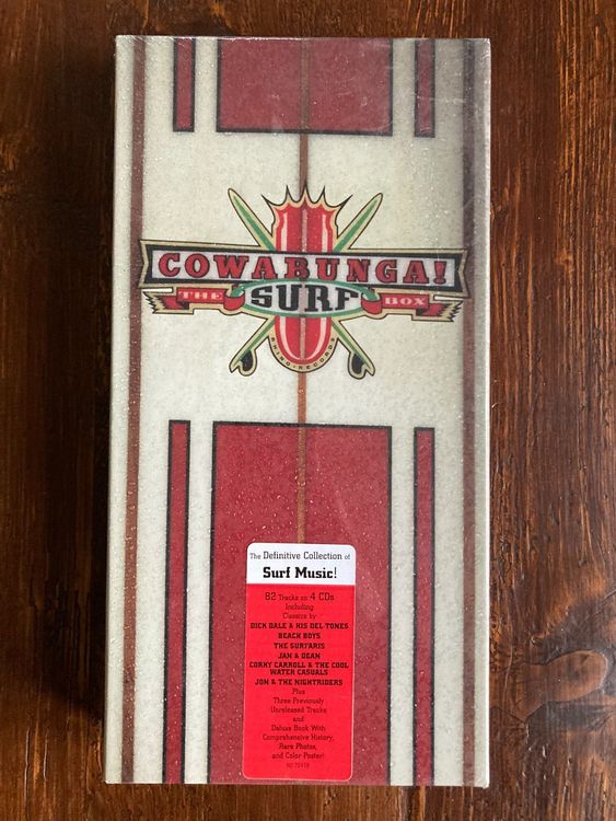 Cowabunga! The Surf Box 1996 originalverpackt 4 CDs | Kaufen auf Ricardo