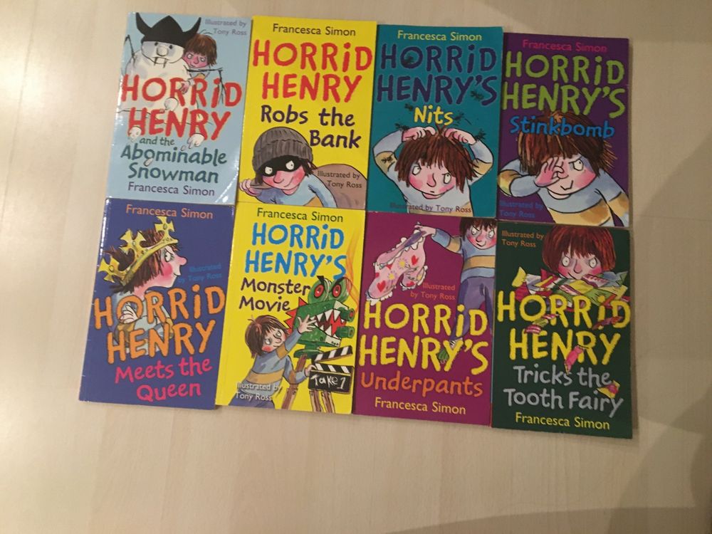 8 Horrid Henry Books in English (Gebraucht) in Oberlunkhofen für CHF 35 ...