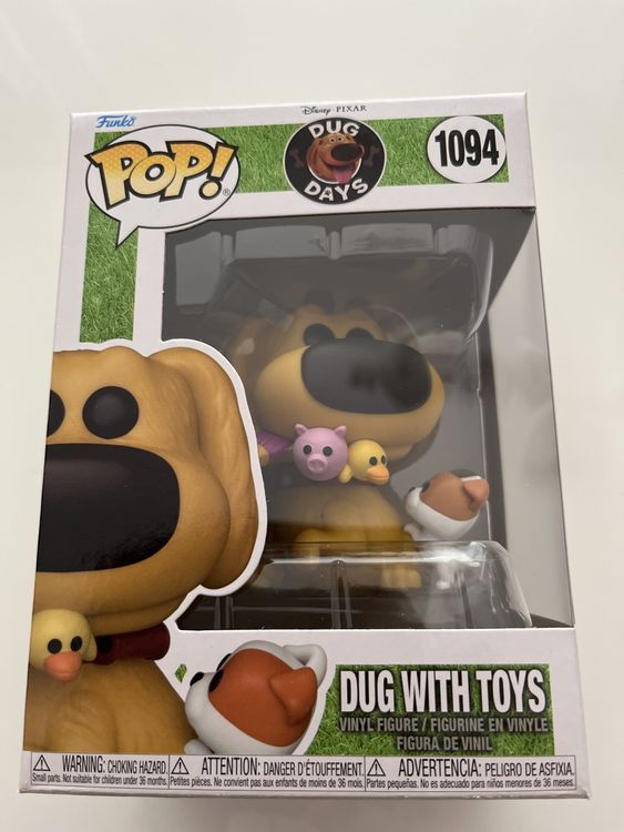 Funko Pop! Disney Dug With Toys #1094 Neuf! 🐶🧸 (Neuf (Voir description ...