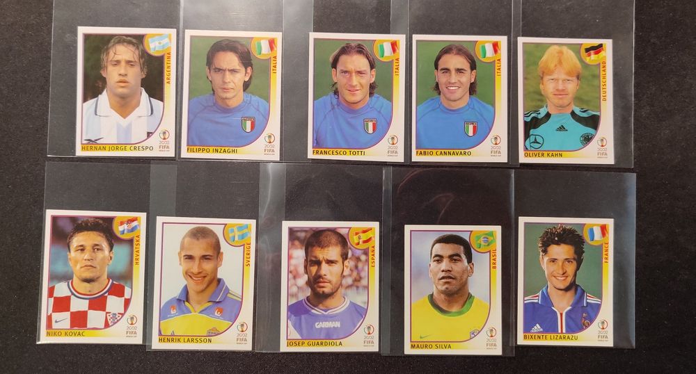 Panini World Cup 2002 Legenden Sticker - 25 Stk ab 1.- (Gebraucht) in ...
