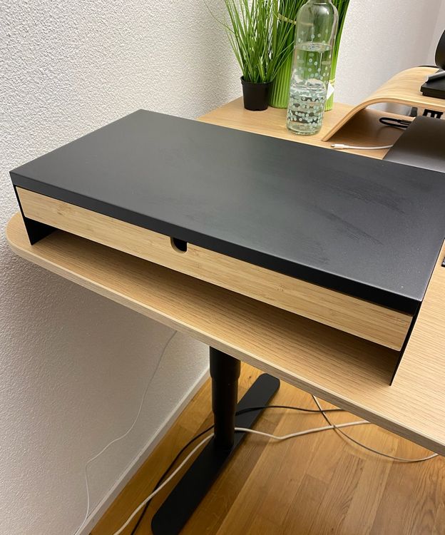 Faszinierend Monitorerhhung Mit Schublade Bild