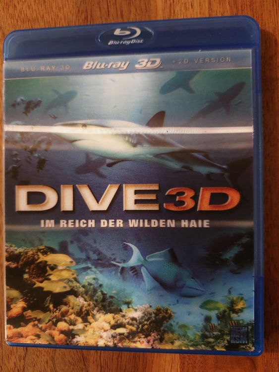 Blu Ray 3D & 2D - Dive 3D / Im Reich der wilden Haie (Gebraucht) in Rheinfelden für CHF 3.95 ...