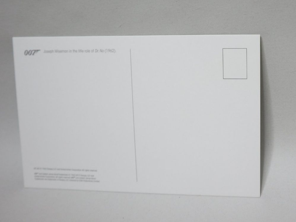 AK james Bond 007 Joseph Wiseman as Dr. No 1962 | Kaufen auf Ricardo