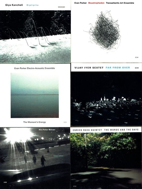 6x ECM-Label (Set 8) (Gebraucht) in Mosnang für CHF 20 – mit Lieferung ...