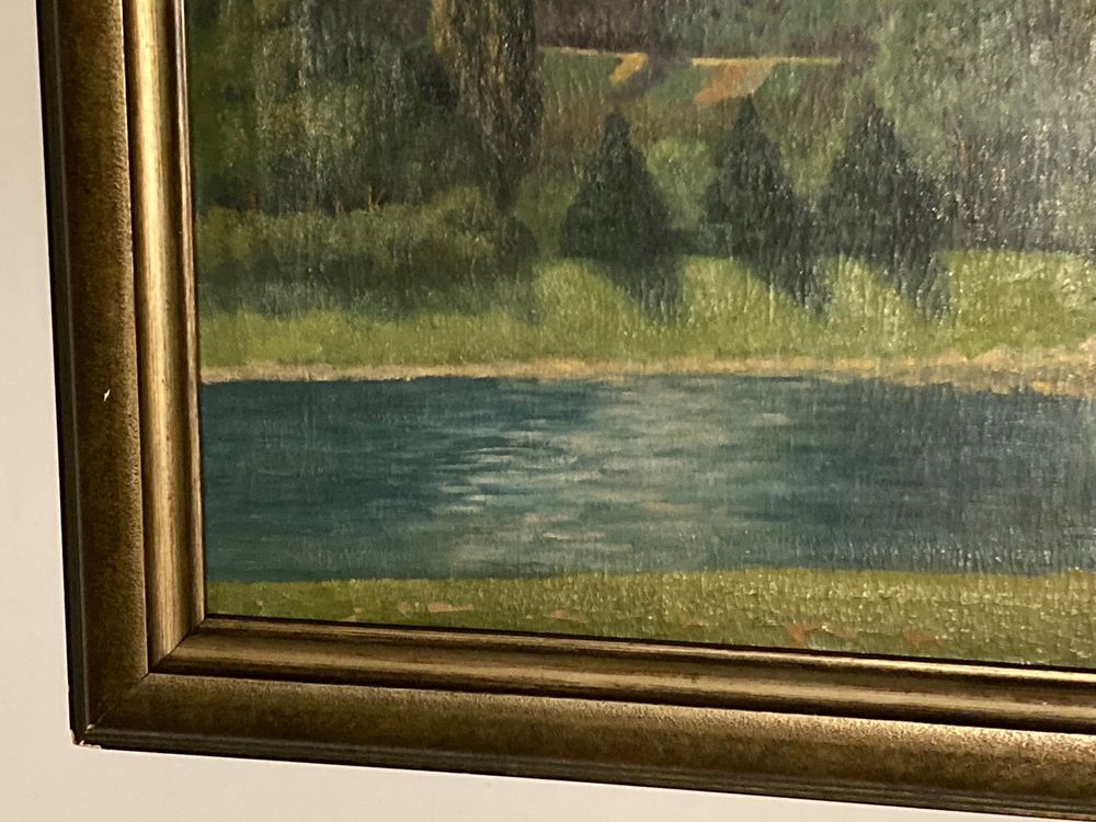 Johann Rudolf Jenny (1868-1938) Landschaftsgemälde signiert (Gebraucht ...