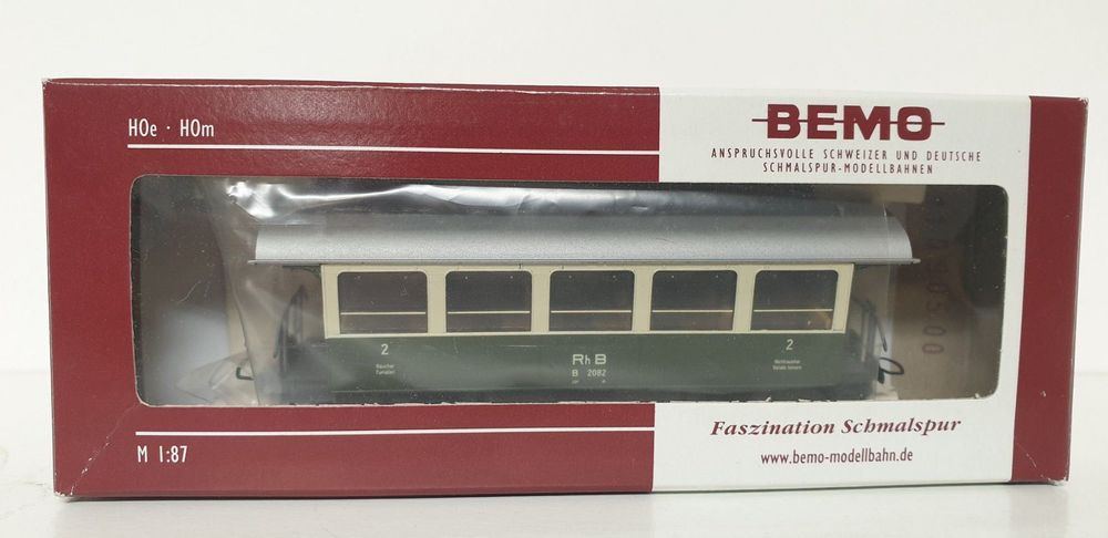 Bemo RhB Historischer Personenw.3238 112 (Neu (gemäss Beschreibung)) in ...
