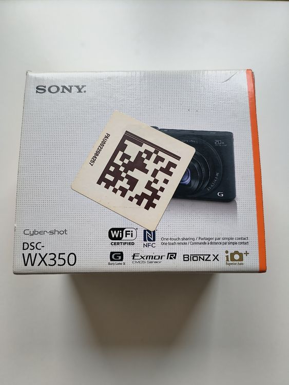 New Sony DSC WX 350 (Neuf avec emballage d'origine) à zürich pour CHF ...