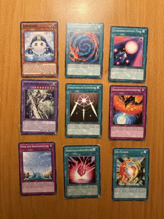 9 Yugioh Karten / Kuriboh / De-Fusion etc. (Gebraucht) in Schüpfen für ...