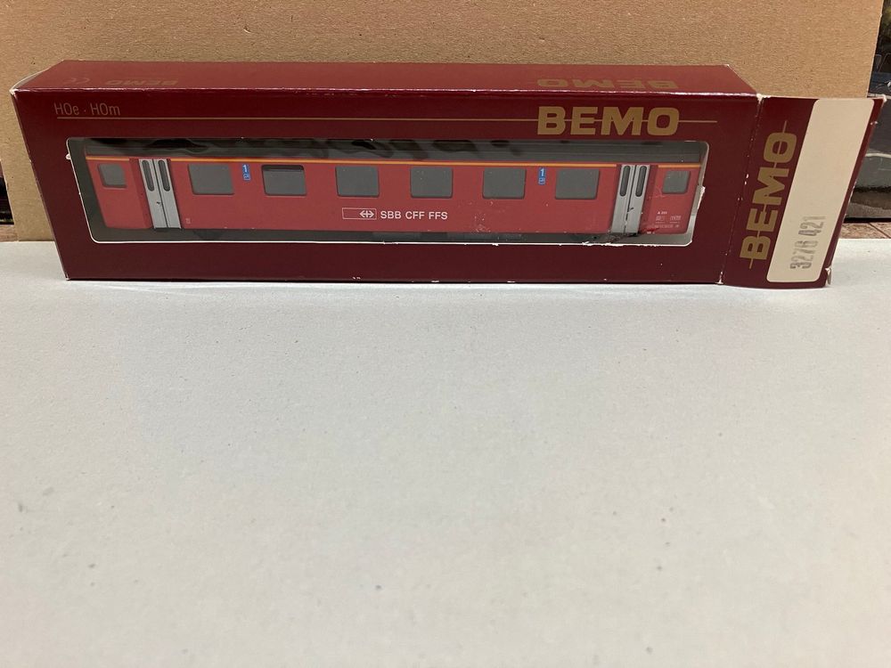 Bemo 3276 421 SBB Personenwagen, A, Epoche IV-V, H0m (Gebraucht) in ...