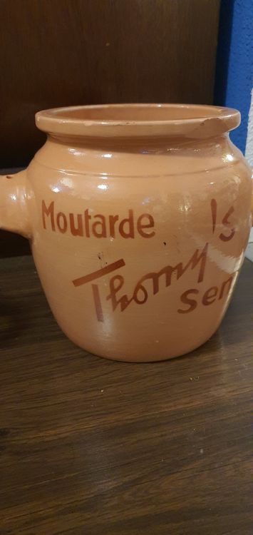 Moutarde Thomy Senf topf antik (Gebraucht) in Baden für CHF 15 – mit ...