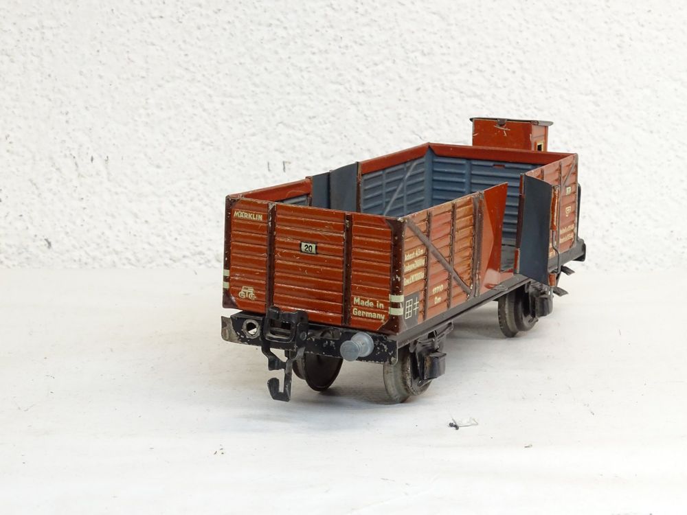 Märklin 17710 Hochbordwagen mit Bremserhaus Spur 0 | Kaufen auf Ricardo