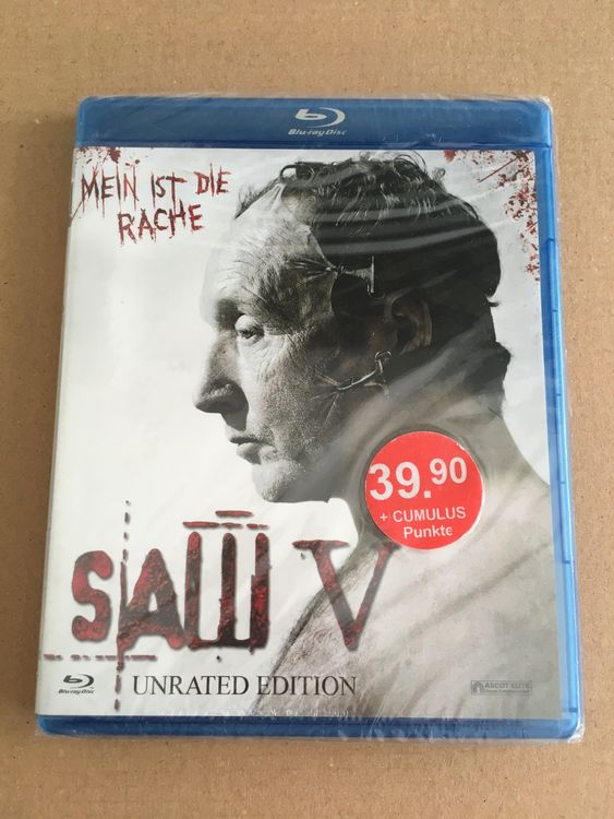 Saw V [Blu-ray] (Neu) (Neu und originalverpackt) in St.Gallen für CHF 6.9 – mit Lieferung auf ...